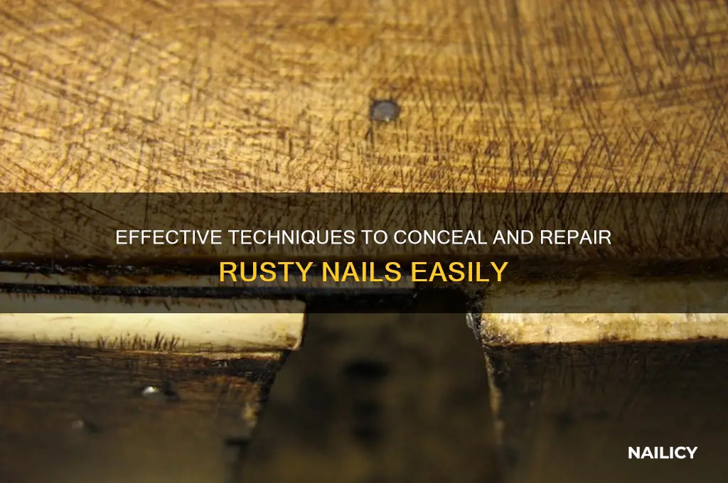 Effective Techniques To Conceal And Repair Rusty Nails Easily | Nailicy