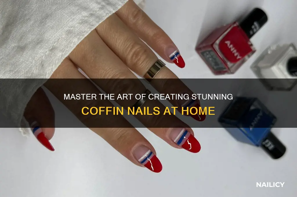 Master The Art Of Creating Stunning Coffin Nails At Home | Nailicy