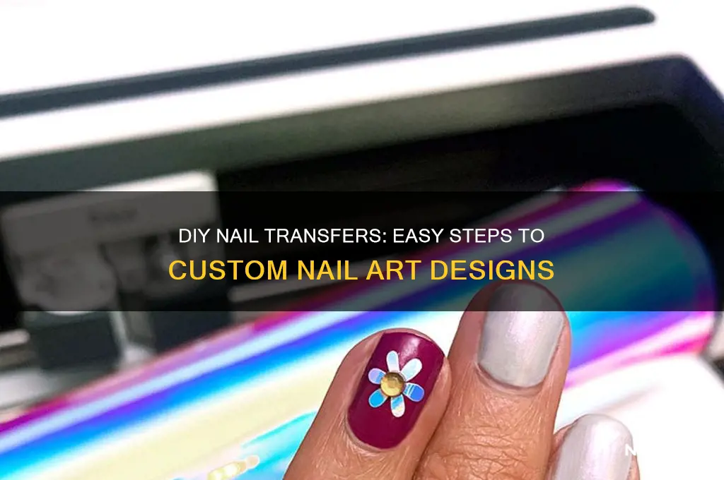 Diy Nail Transfers: Easy Steps To Custom Nail Art Designs | Nailicy