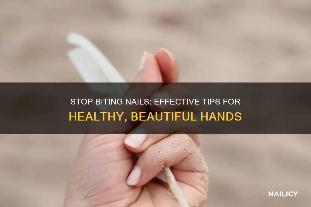 Stop Biting Nails: Effective Tips For Healthy, Beautiful Hands | Nailicy