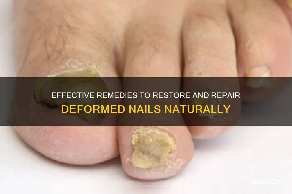 Effective Remedies To Restore And Repair Deformed Nails Naturally | Nailicy