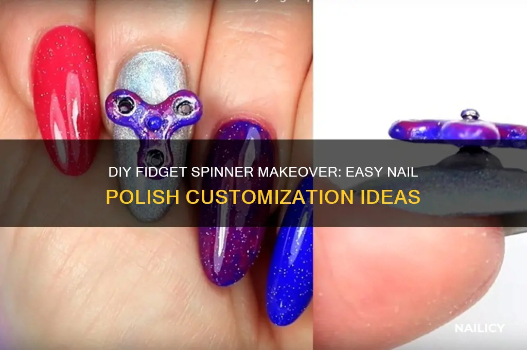 Diy Fidget Spinner Makeover: Easy Nail Polish Customization Ideas | Nailicy