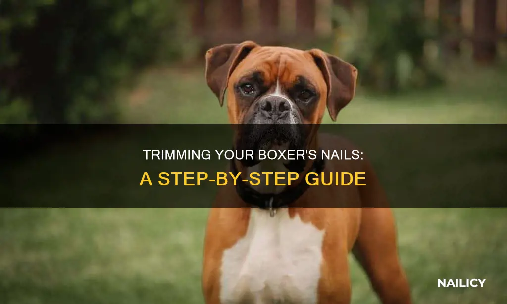 Trimming Your Boxer's Nails: A Step-By-Step Guide | Nailicy