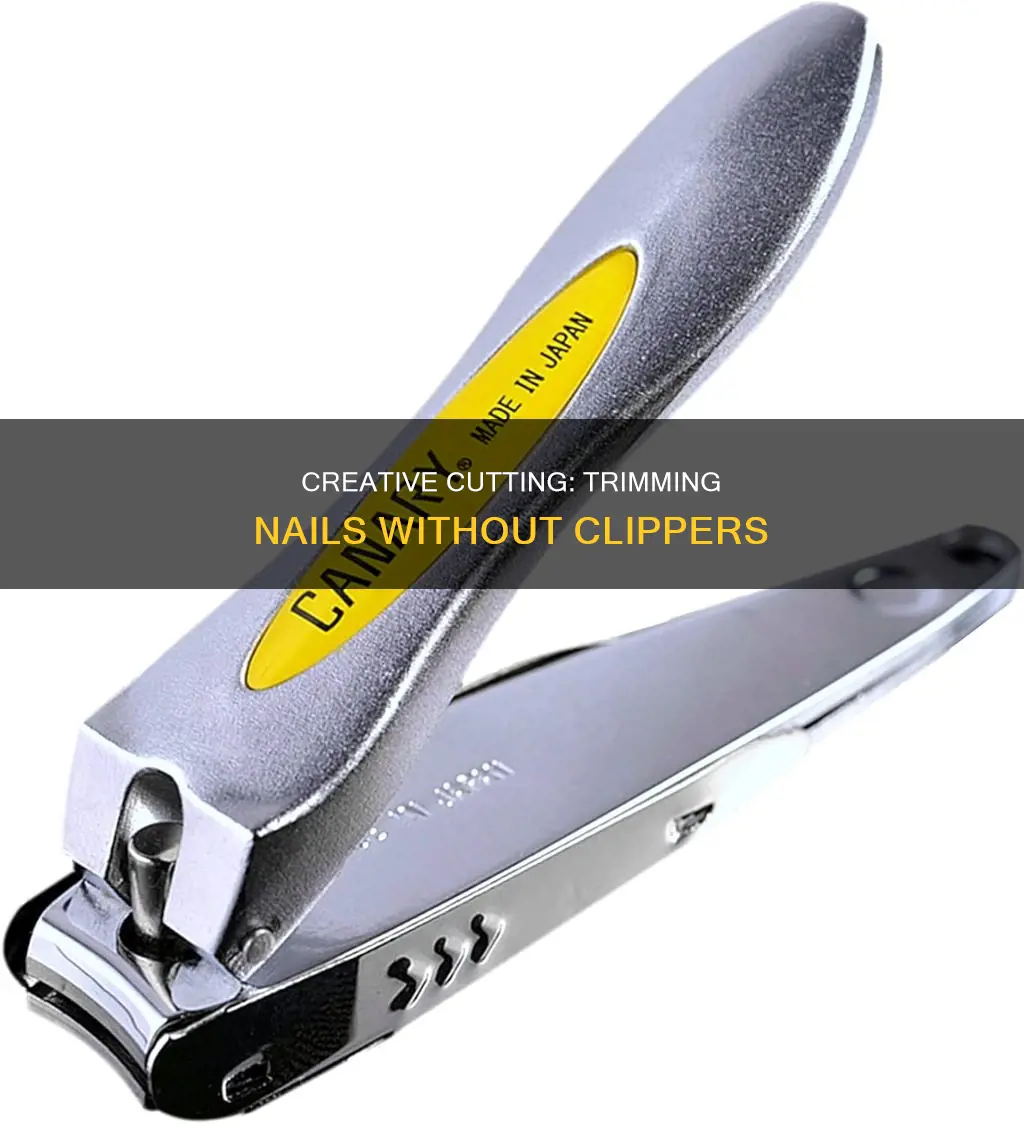 Creative Cutting: Trimming Nails Without Clippers | Nailicy