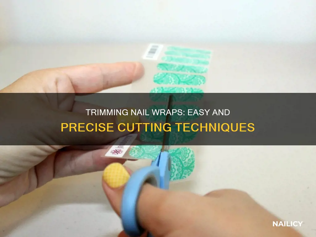 Trimming Nail Wraps: Easy And Precise Cutting Techniques | Nailicy