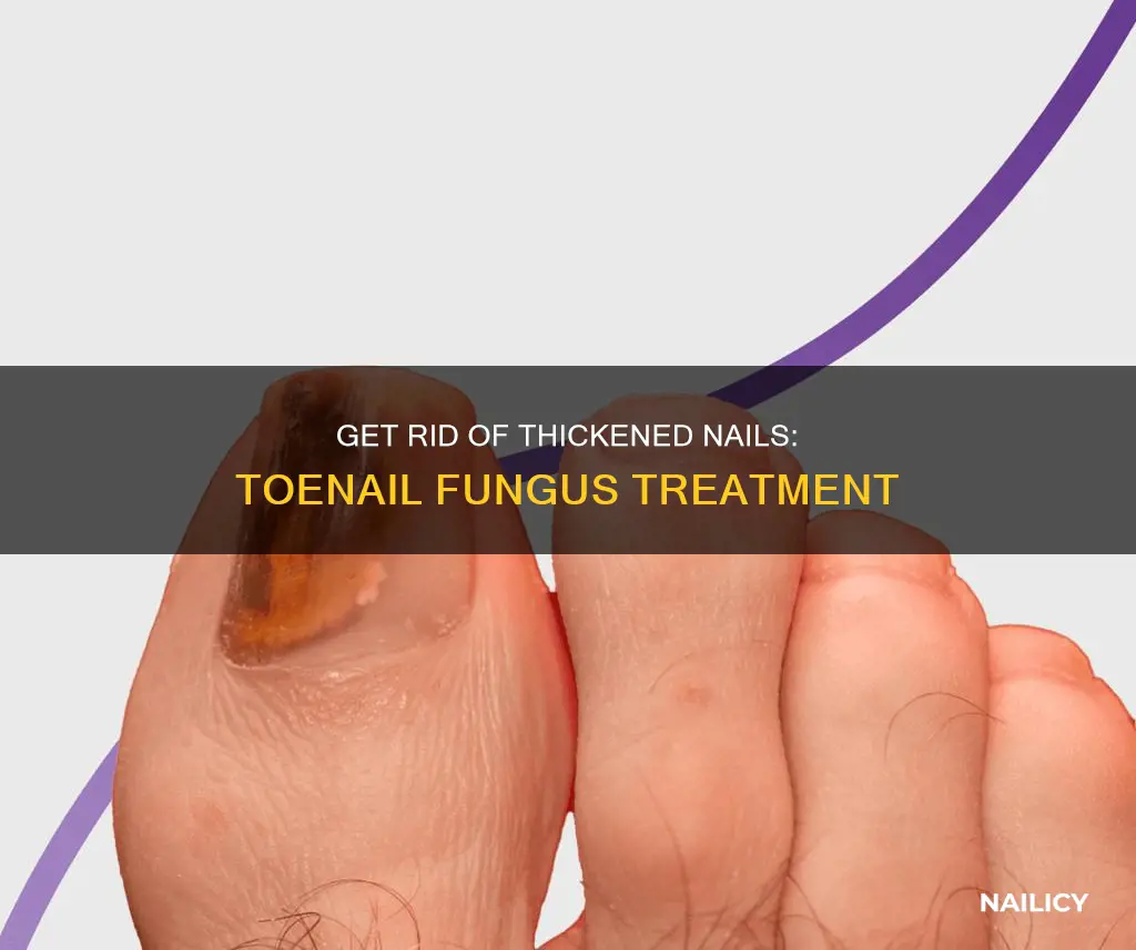 Get Rid Of Thickened Nails: Toenail Fungus Treatment | Nailicy