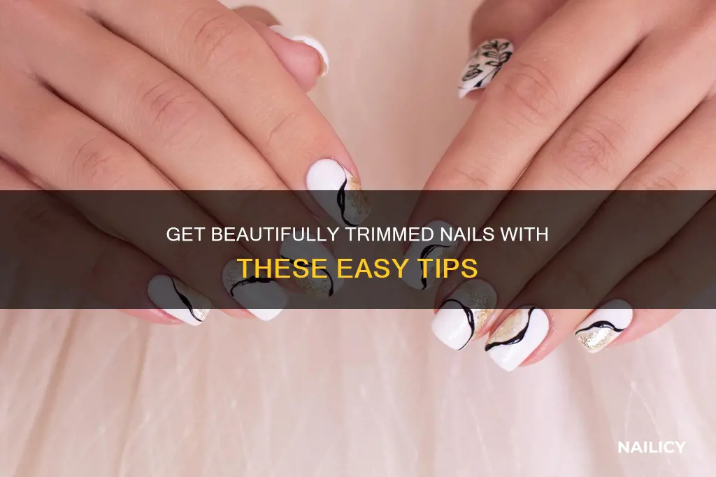 Get Beautifully Trimmed Nails With These Easy Tips | Nailicy