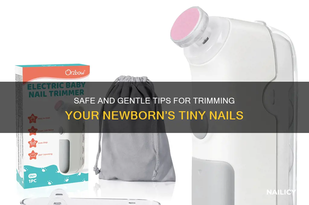 Safe And Gentle Tips For Trimming Your Newborn’S Tiny Nails | Nailicy