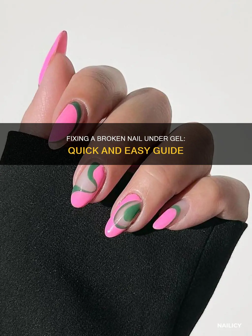 Fixing A Broken Nail Under Gel: Quick And Easy Guide | Nailicy