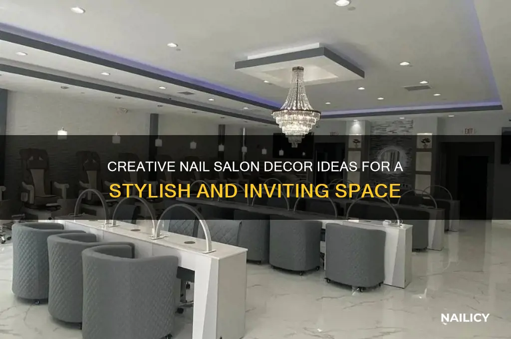 Creative Nail Salon Decor Ideas For A Stylish And Inviting Space | Nailicy