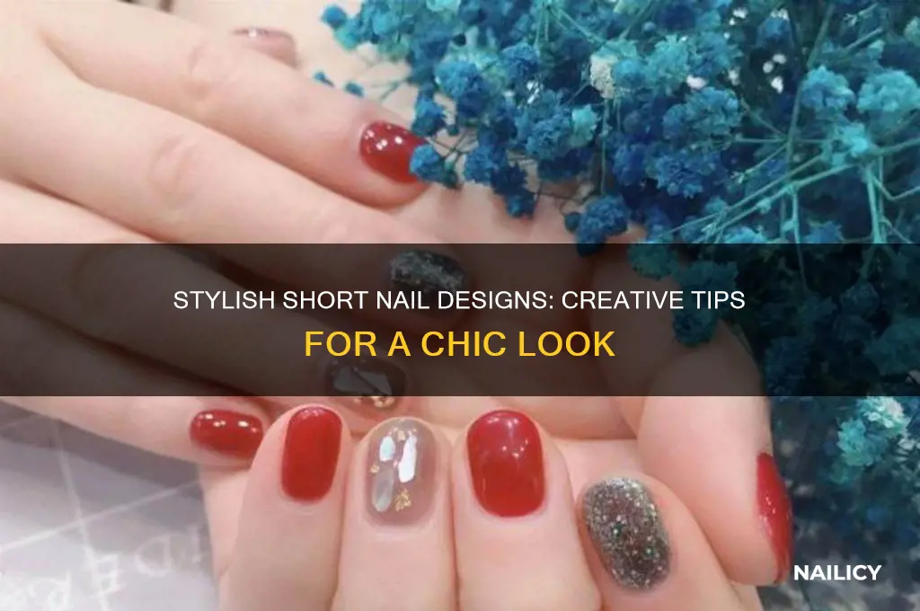 Stylish Short Nail Designs: Creative Tips For A Chic Look | Nailicy