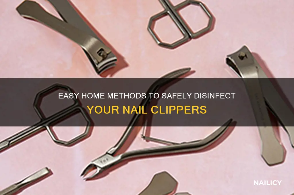 Easy Home Methods To Safely Disinfect Your Nail Clippers | Nailicy