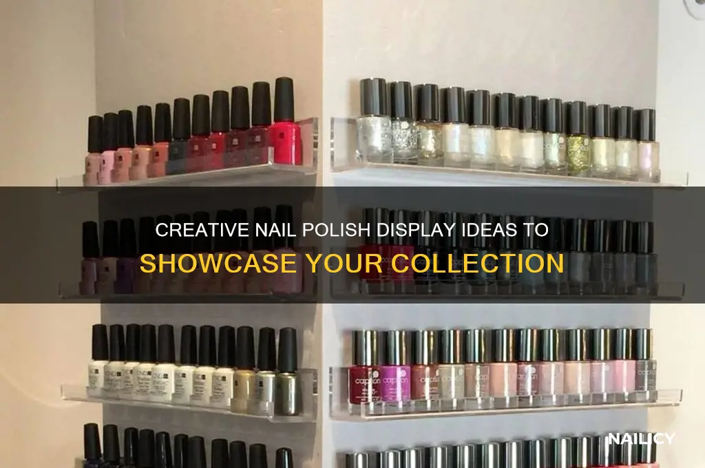 Creative Nail Polish Display Ideas To Showcase Your Collection | Nailicy