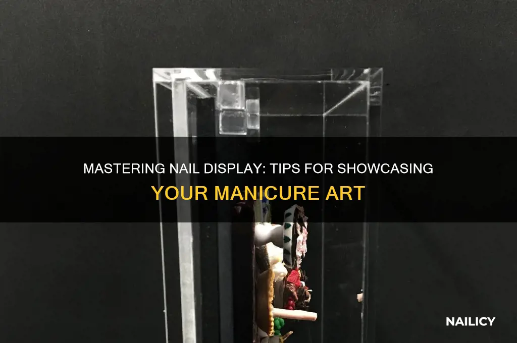Mastering Nail Display: Tips For Showcasing Your Manicure Art | Nailicy
