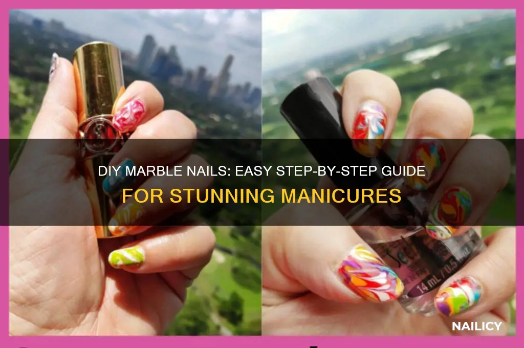 Diy Marble Nails: Easy Step-By-Step Guide For Stunning Manicures | Nailicy