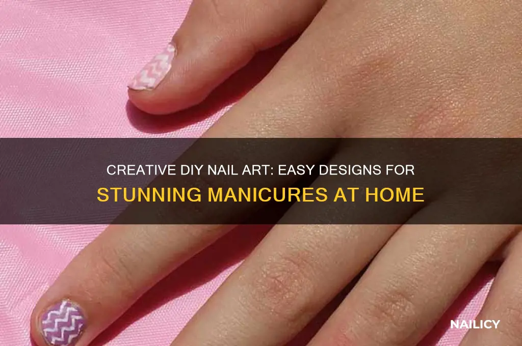 Creative Diy Nail Art: Easy Designs For Stunning Manicures At Home ...