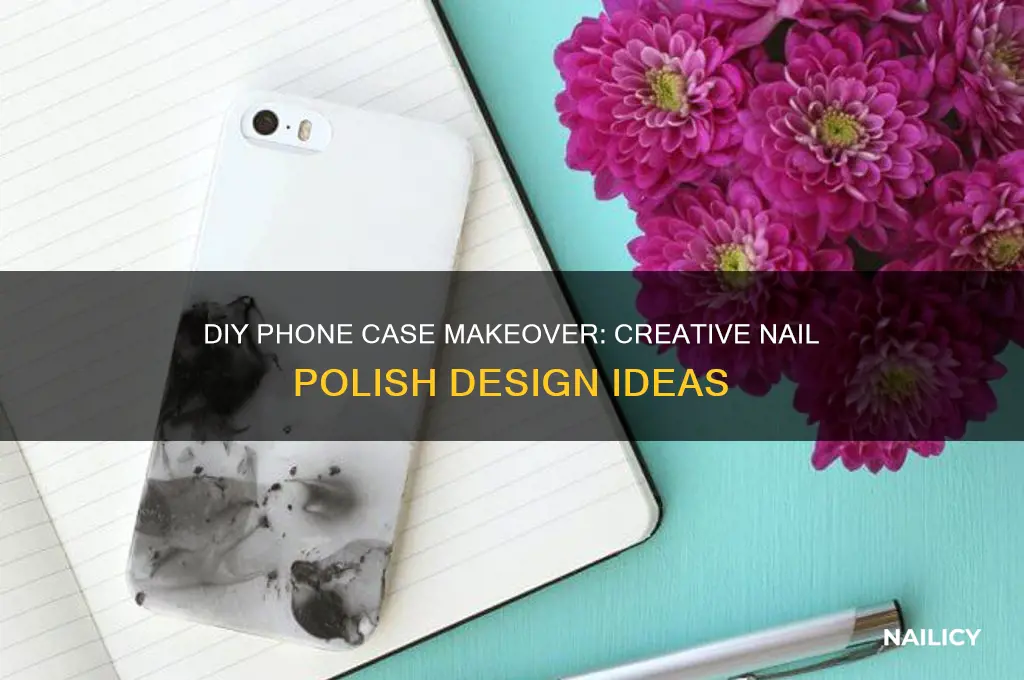 Diy Phone Case Makeover: Creative Nail Polish Design Ideas | Nailicy