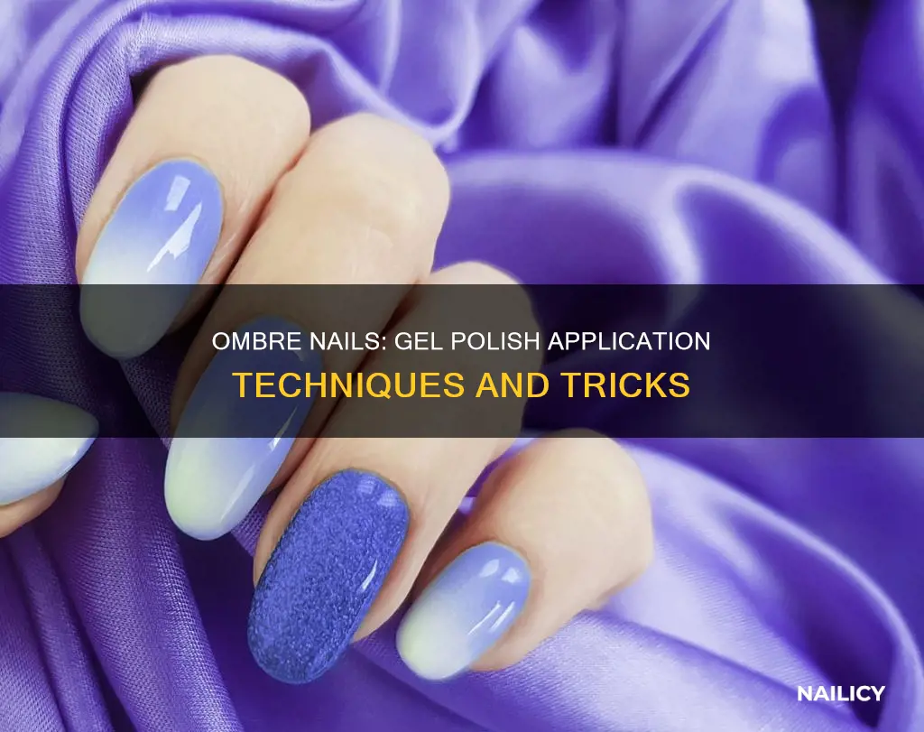 Ombre Nails: Gel Polish Application Techniques And Tricks | Nailicy