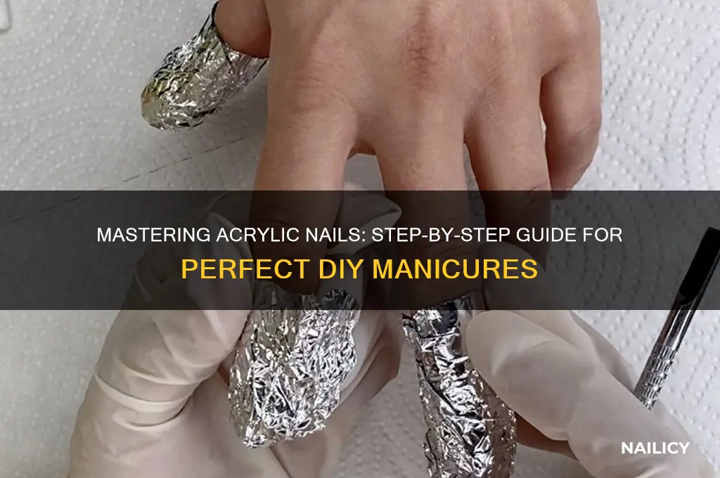 Mastering Acrylic Nails: Step-By-Step Guide For Perfect Diy Manicures ...