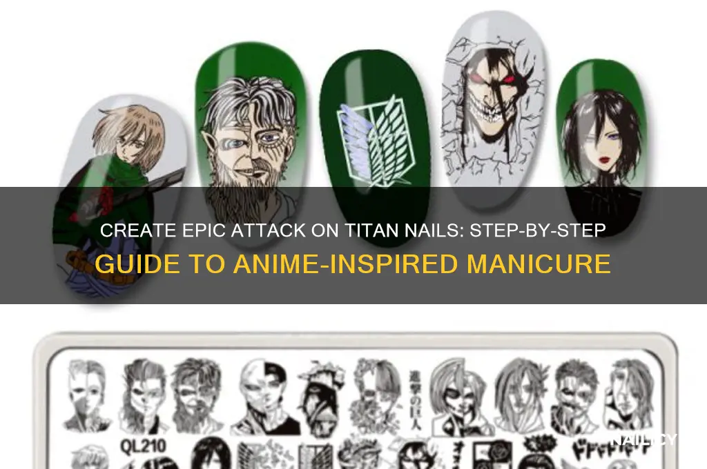 Create Epic Attack On Titan Nails: Step-By-Step Guide To Anime-Inspired ...