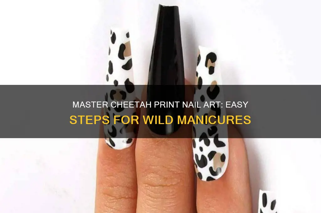 Master Cheetah Print Nail Art: Easy Steps For Wild Manicures | Nailicy