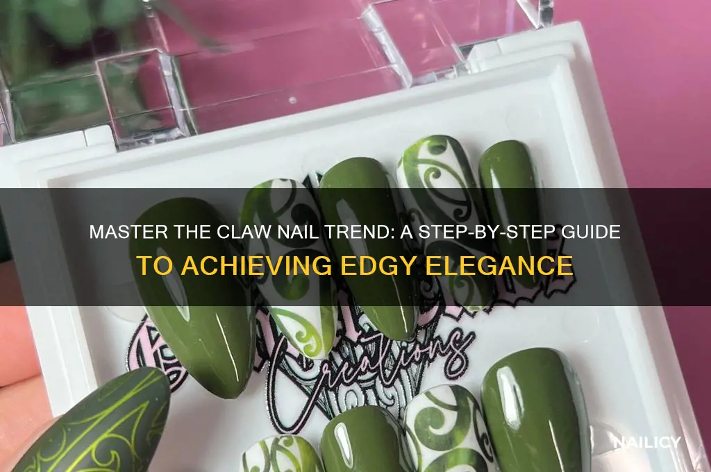 Master The Claw Nail Trend: A Step-By-Step Guide To Achieving Edgy ...