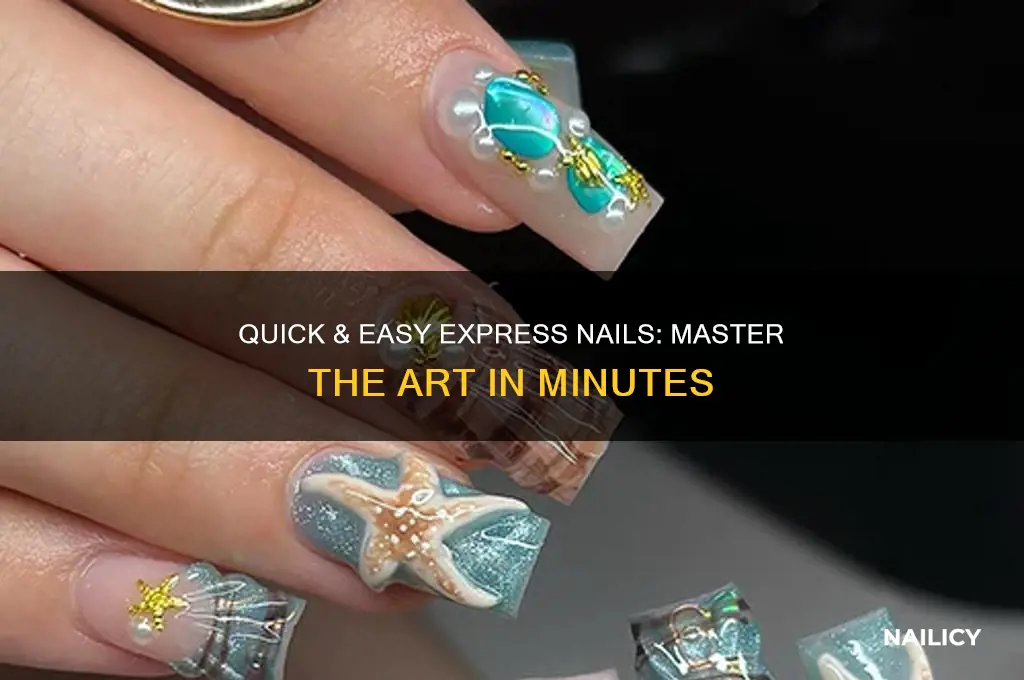 Quick & Easy Express Nails: Master The Art In Minutes | Nailicy