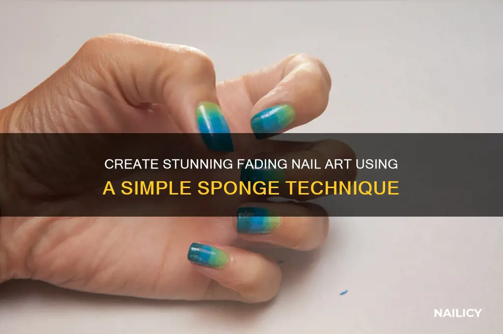 Create Stunning Fading Nail Art Using A Simple Sponge Technique | Nailicy