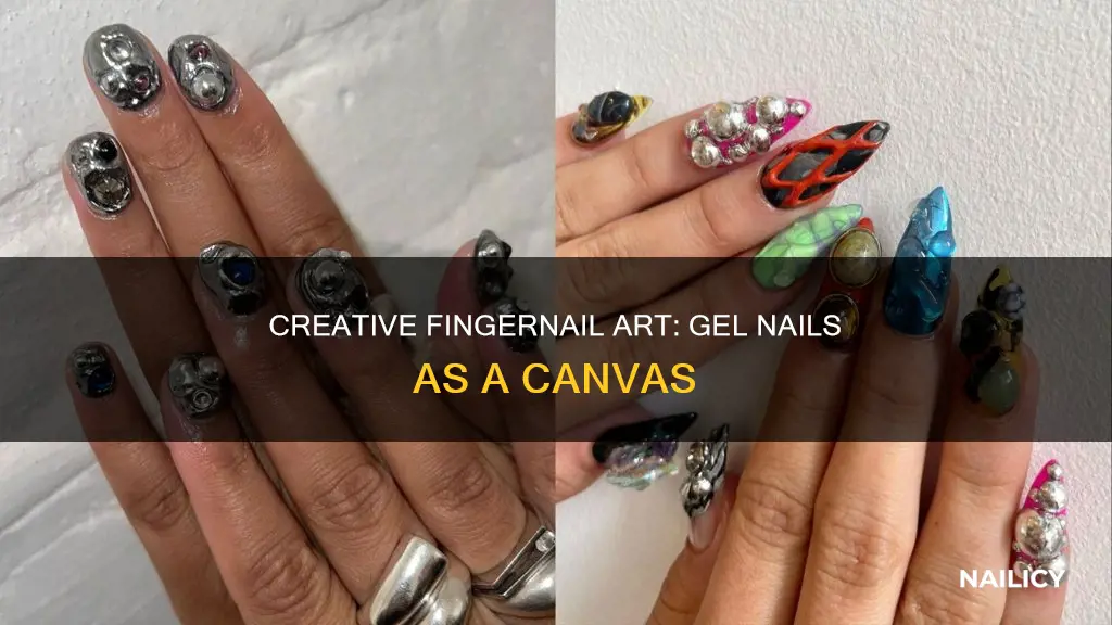 Creative Fingernail Art: Gel Nails As A Canvas | Nailicy