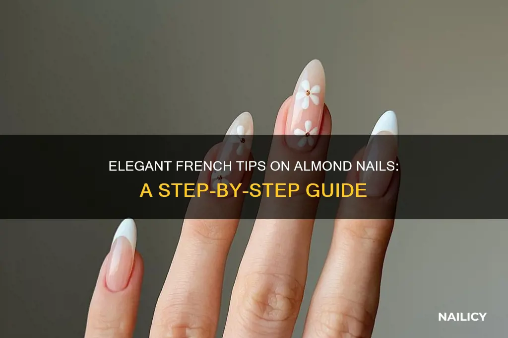 Elegant French Tips On Almond Nails: A Step-By-Step Guide | Nailicy