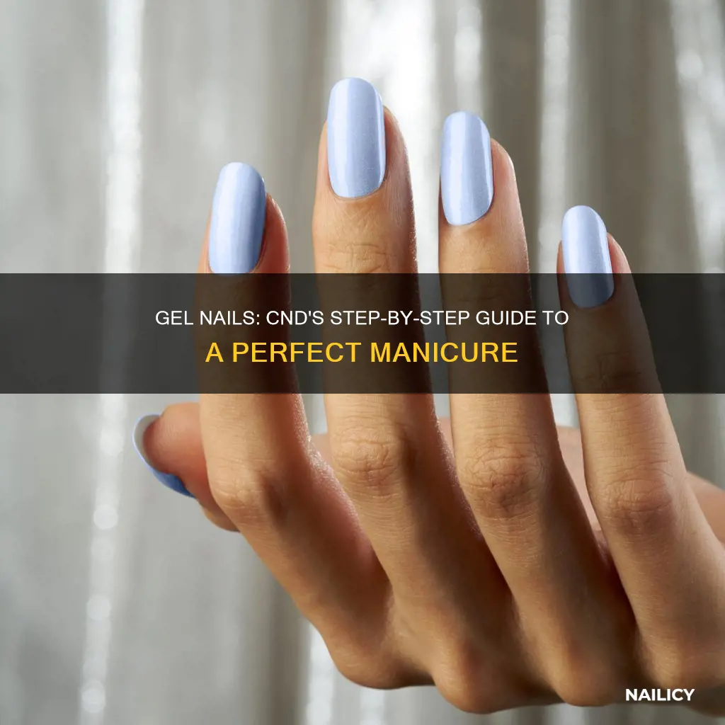 Gel Nails: Cnd's Step-By-Step Guide To A Perfect Manicure | Nailicy