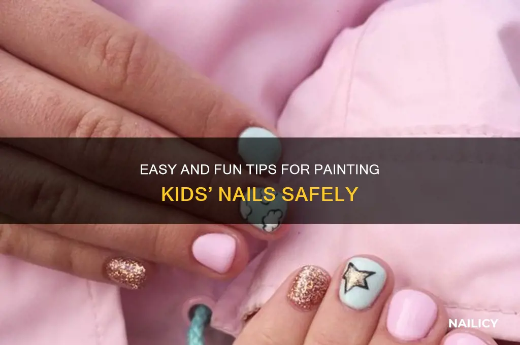 Easy And Fun Tips For Painting Kids’ Nails Safely | Nailicy