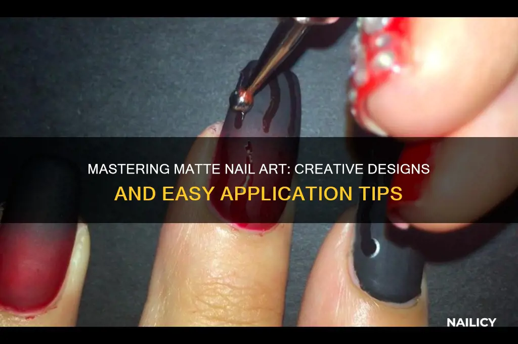 Mastering Matte Nail Art: Creative Designs And Easy Application Tips ...
