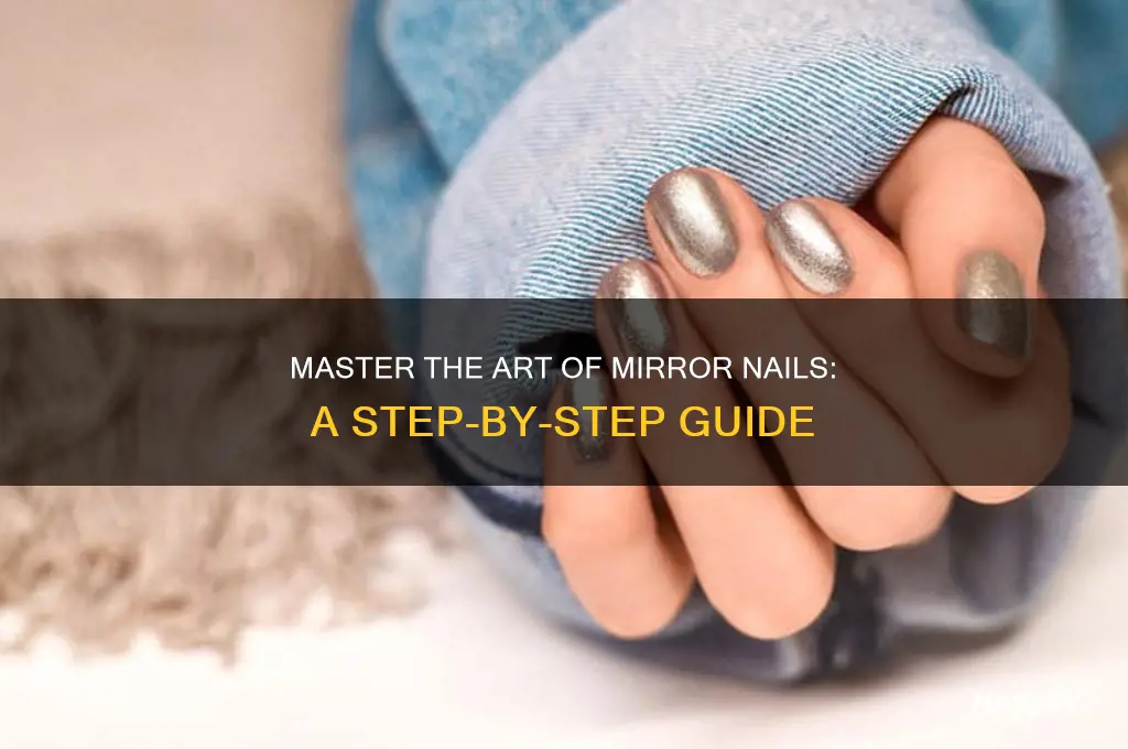Master The Art Of Mirror Nails: A Step-By-Step Guide | Nailicy