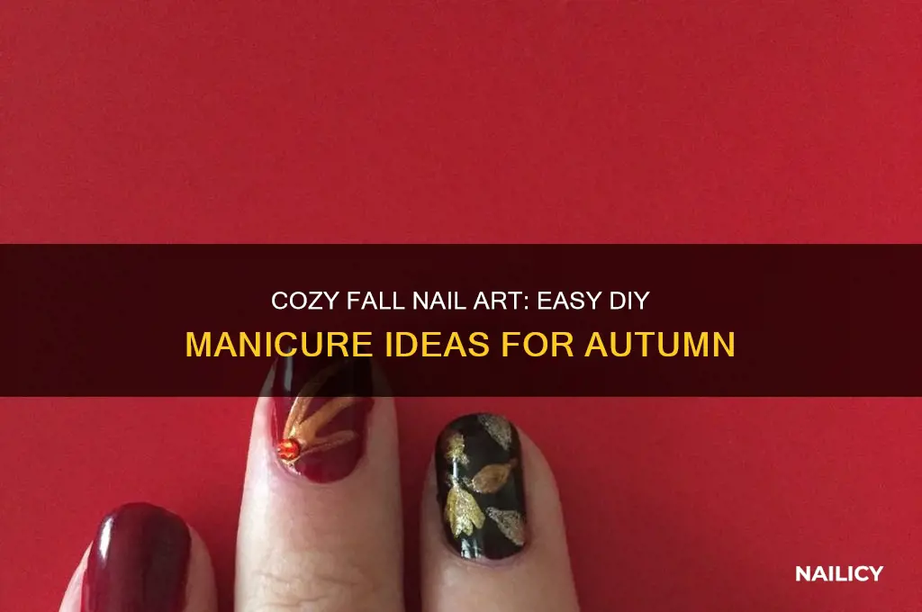Cozy Fall Nail Art: Easy Diy Manicure Ideas For Autumn | Nailicy