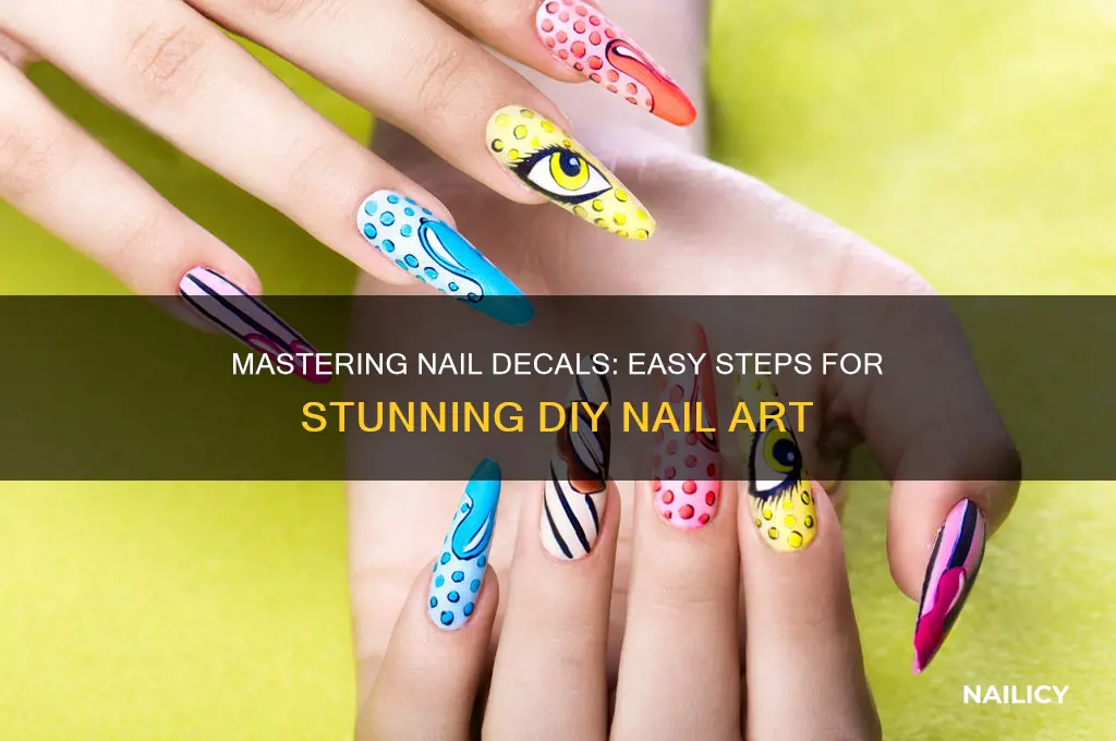 Mastering Nail Decals: Easy Steps For Stunning Diy Nail Art | Nailicy
