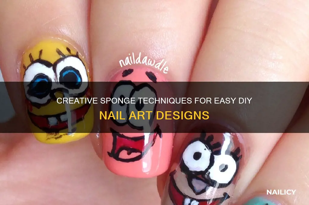 Creative Sponge Techniques For Easy Diy Nail Art Designs | Nailicy