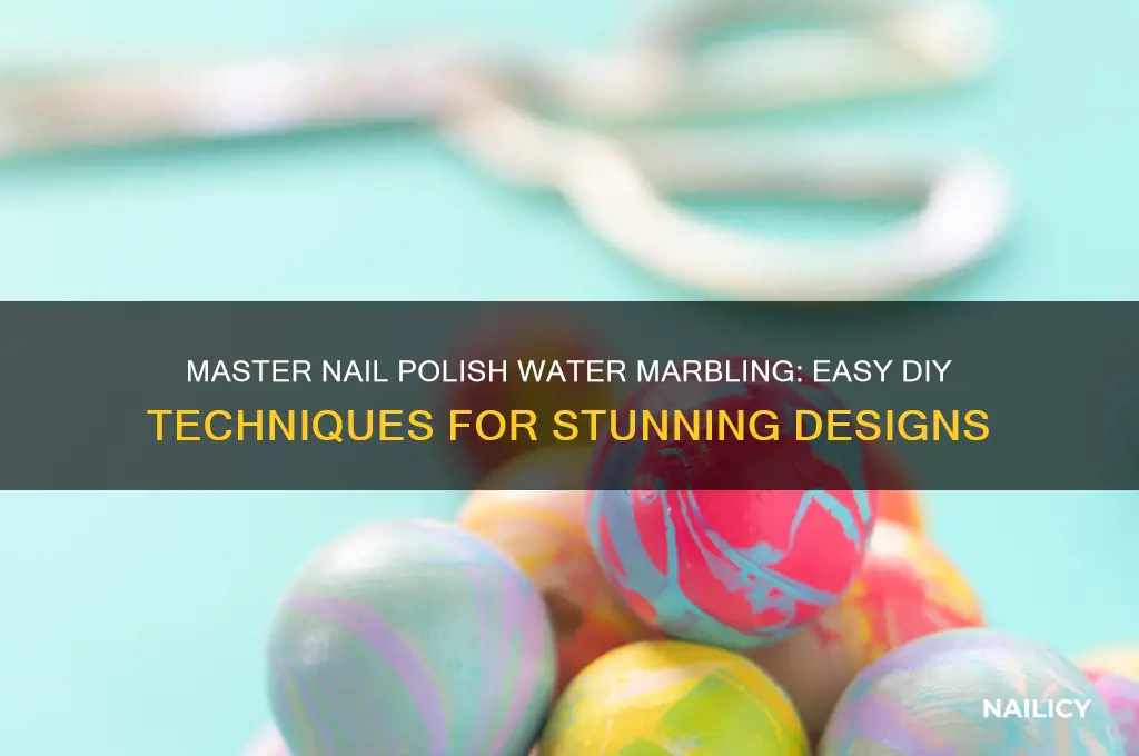 Master Nail Polish Water Marbling: Easy Diy Techniques For Stunning ...
