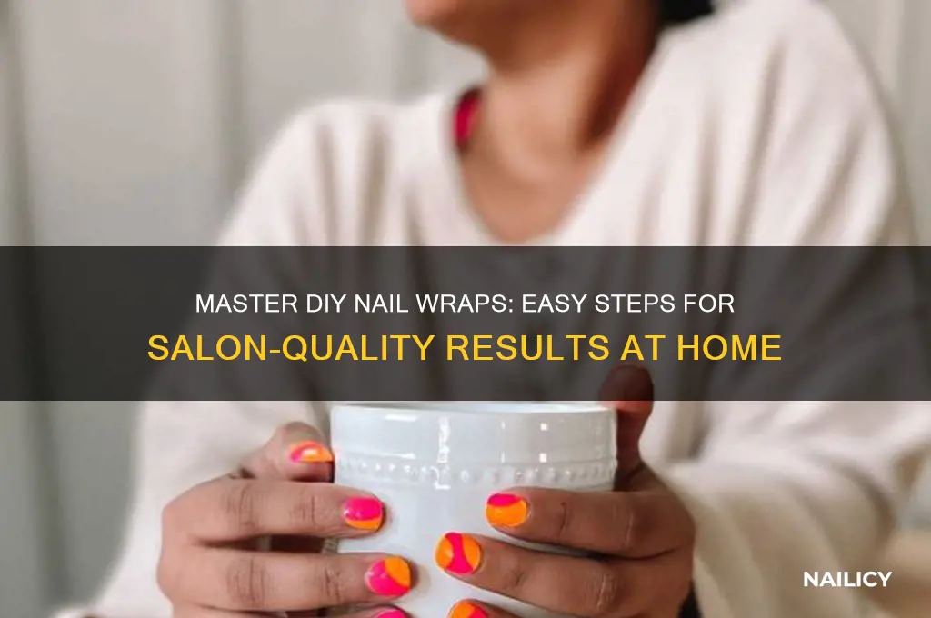 Master Diy Nail Wraps: Easy Steps For Salon-Quality Results At Home ...