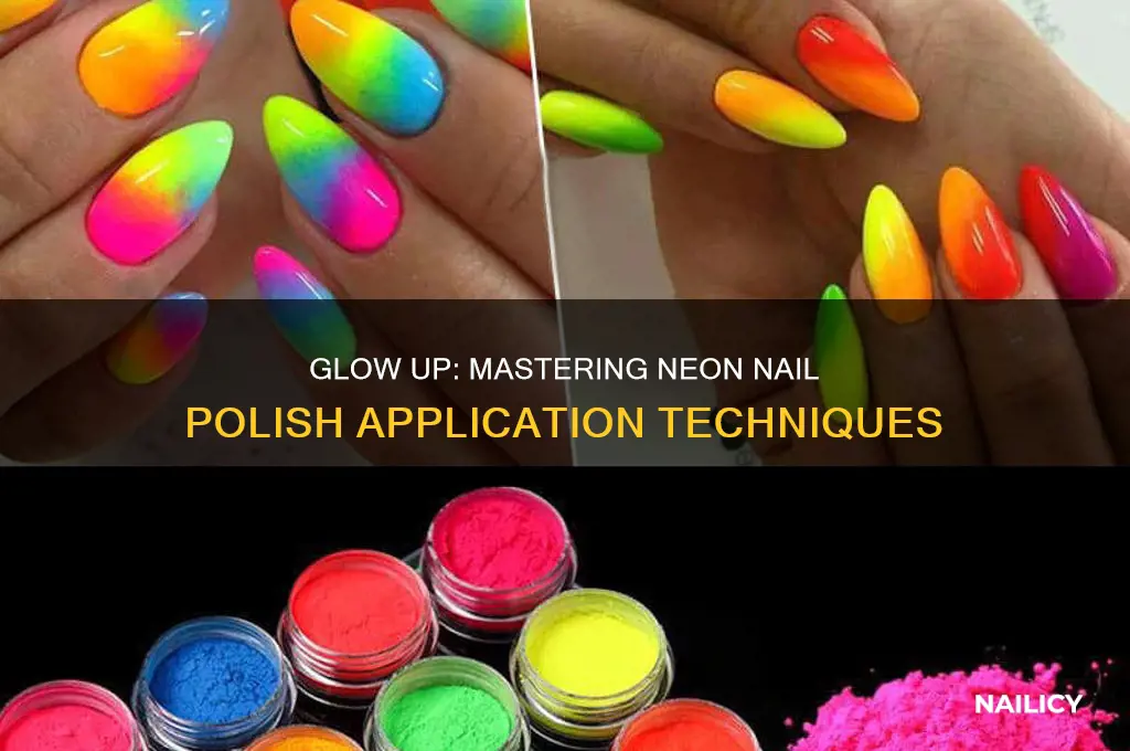 Glow Up: Mastering Neon Nail Polish Application Techniques | Nailicy