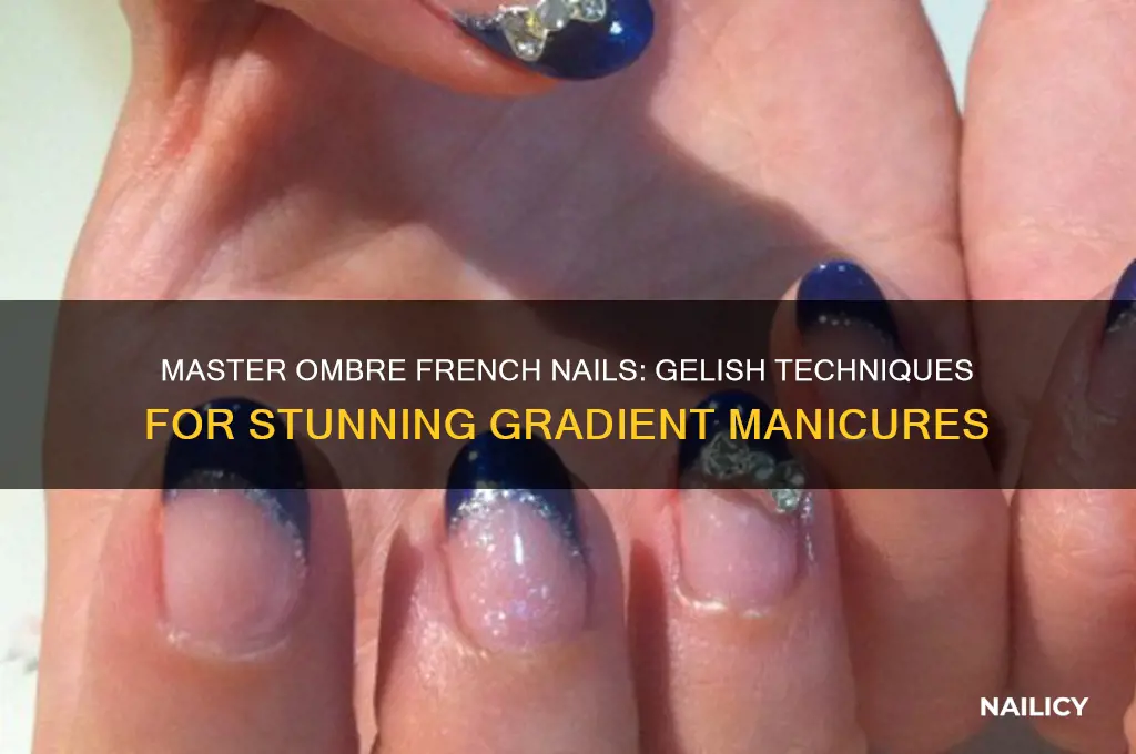Master Ombre French Nails: Gelish Techniques For Stunning Gradient ...