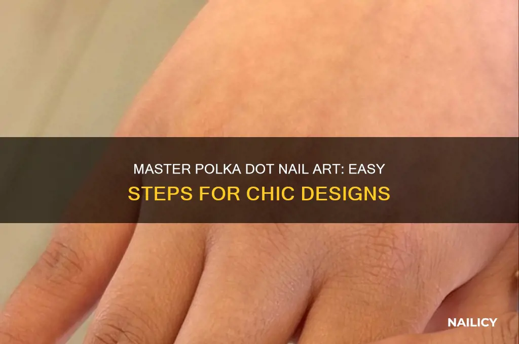 Master Polka Dot Nail Art: Easy Steps For Chic Designs | Nailicy