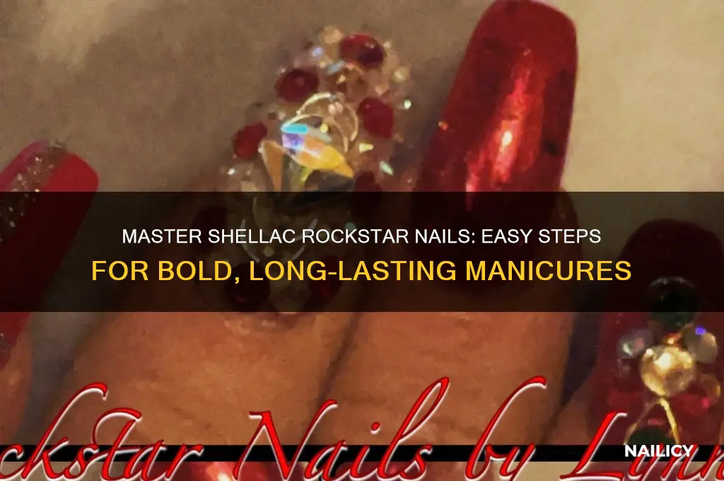 Master Shellac Rockstar Nails: Easy Steps For Bold, Long-Lasting ...