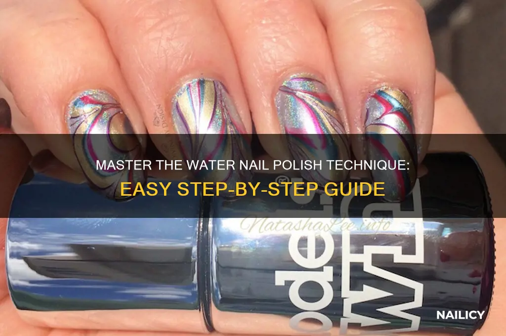 Master The Water Nail Polish Technique: Easy Step-By-Step Guide | Nailicy