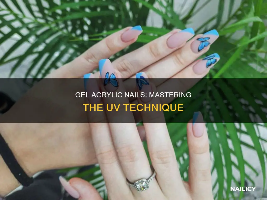 Gel Acrylic Nails: Mastering The Uv Technique | Nailicy