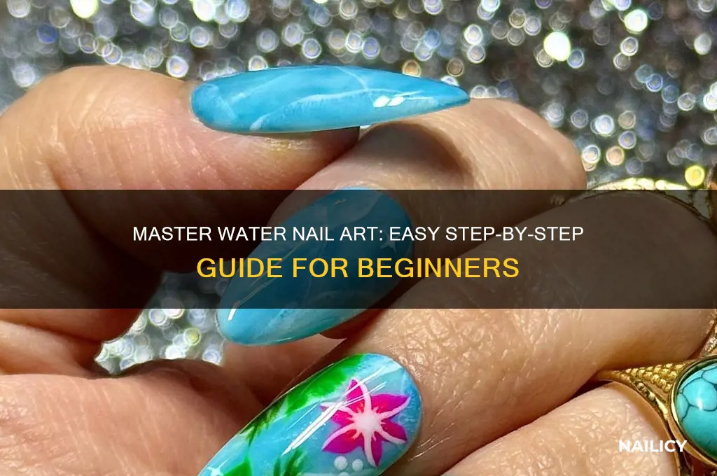 Master Water Nail Art: Easy Step-By-Step Guide For Beginners | Nailicy