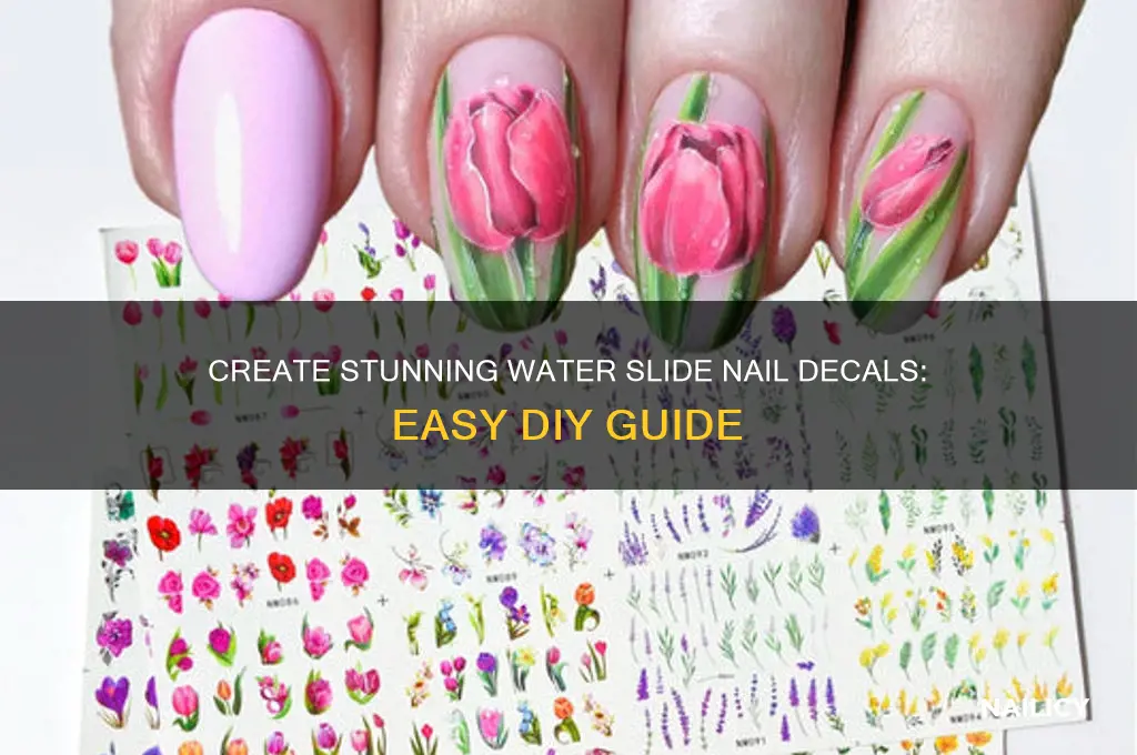 Create Stunning Water Slide Nail Decals: Easy Diy Guide | Nailicy