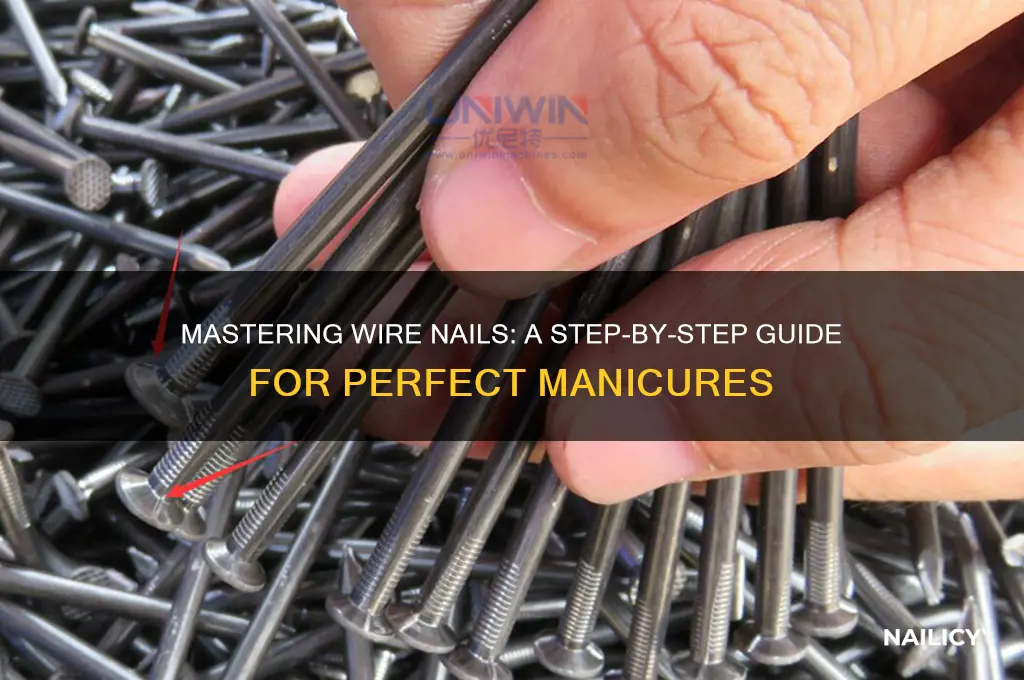 Mastering Wire Nails: A Step-By-Step Guide For Perfect Manicures | Nailicy