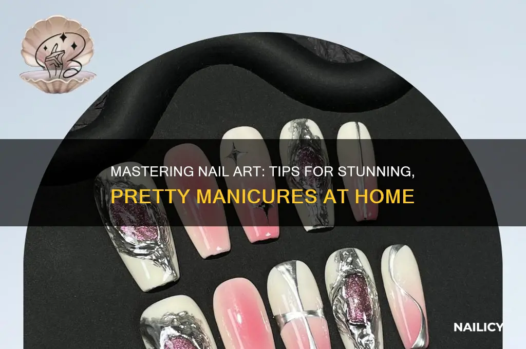 Mastering Nail Art: Tips For Stunning, Pretty Manicures At Home | Nailicy