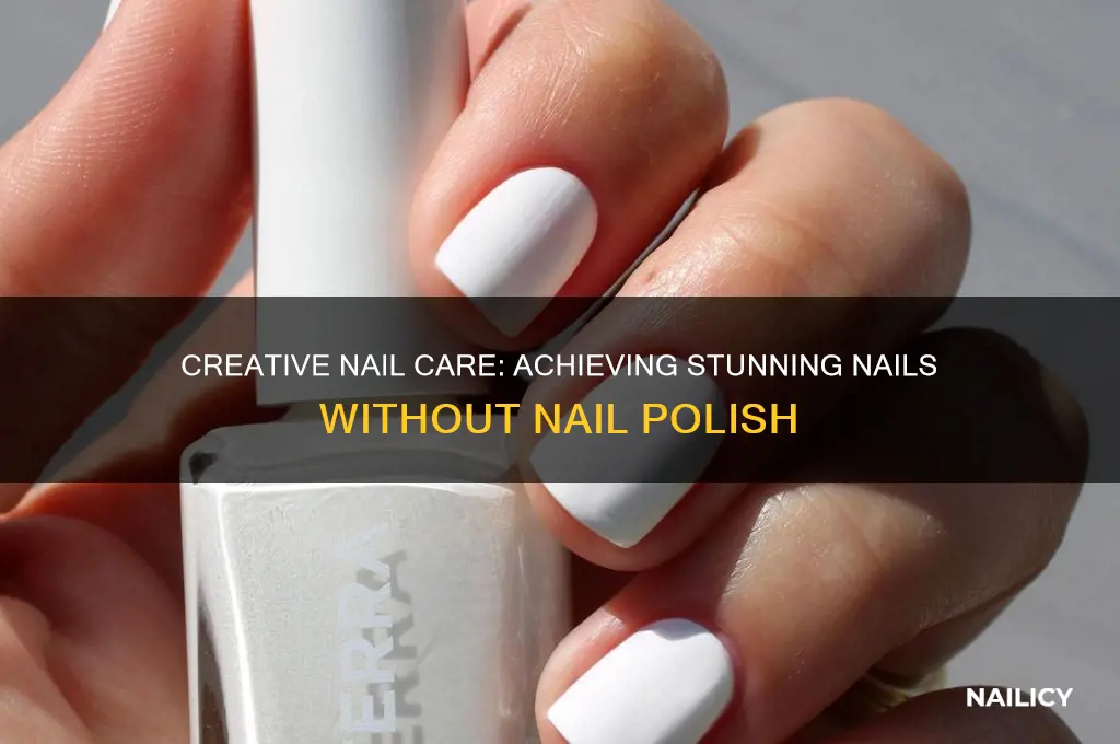 Creative Nail Care: Achieving Stunning Nails Without Nail Polish | Nailicy